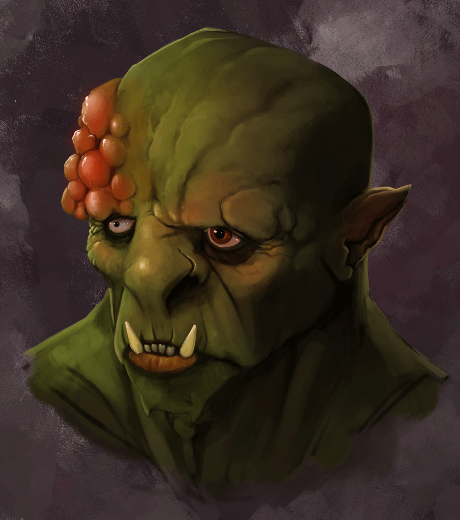 ArtStation - Sad Orc