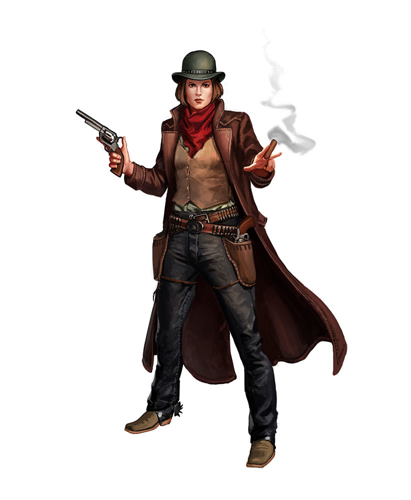 Javier Charro - Western Characters