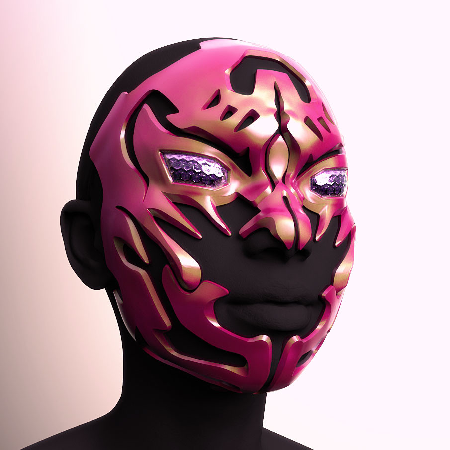 ArtStation - Sculpt January - Day 2 - Mask