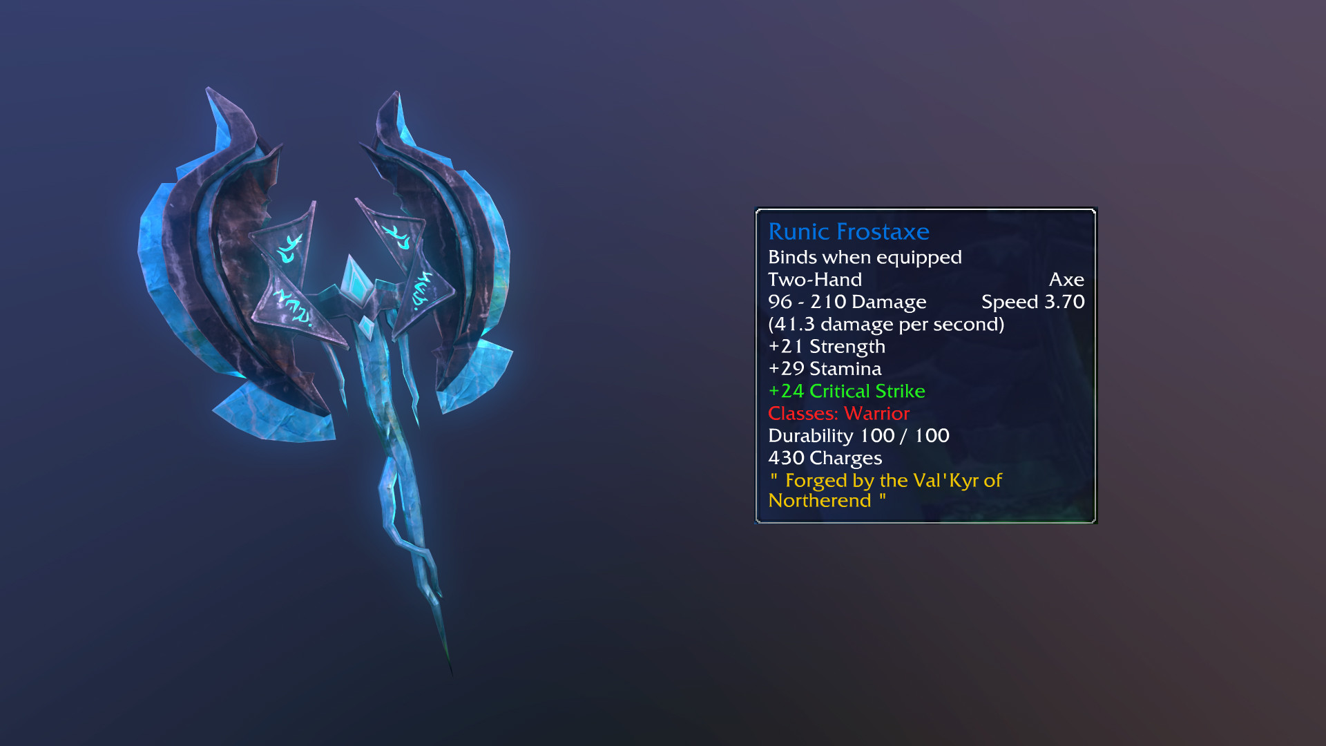 ArtStation - Runic Frostaxe