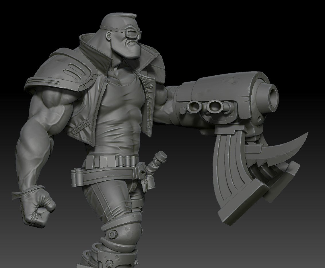 ArtStation - Big Cartoon Guy