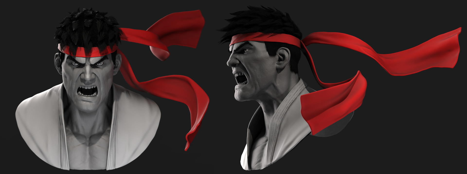 ArtStation - Ryu Street Fighter sketch