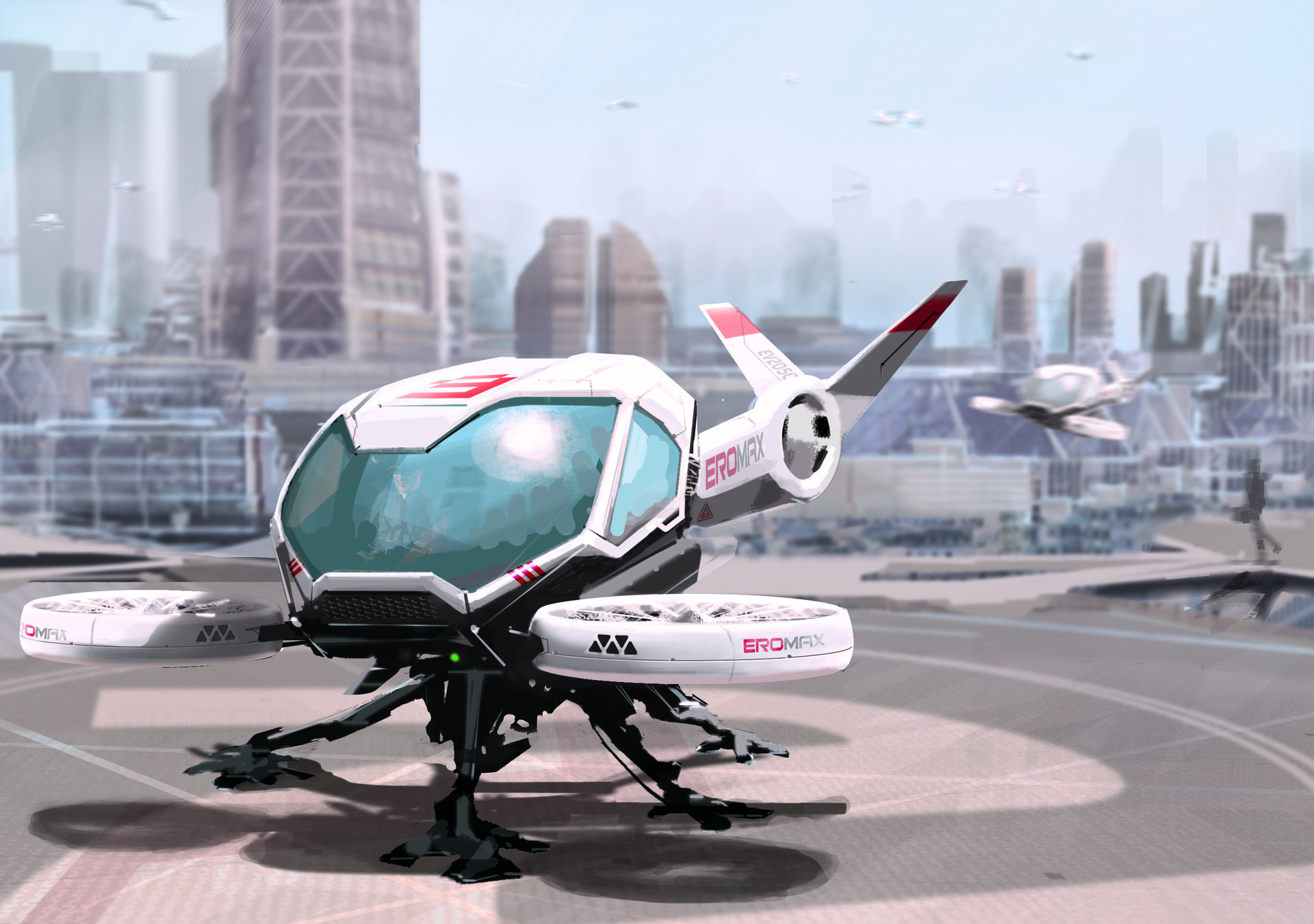 ArtStation - Helidrone