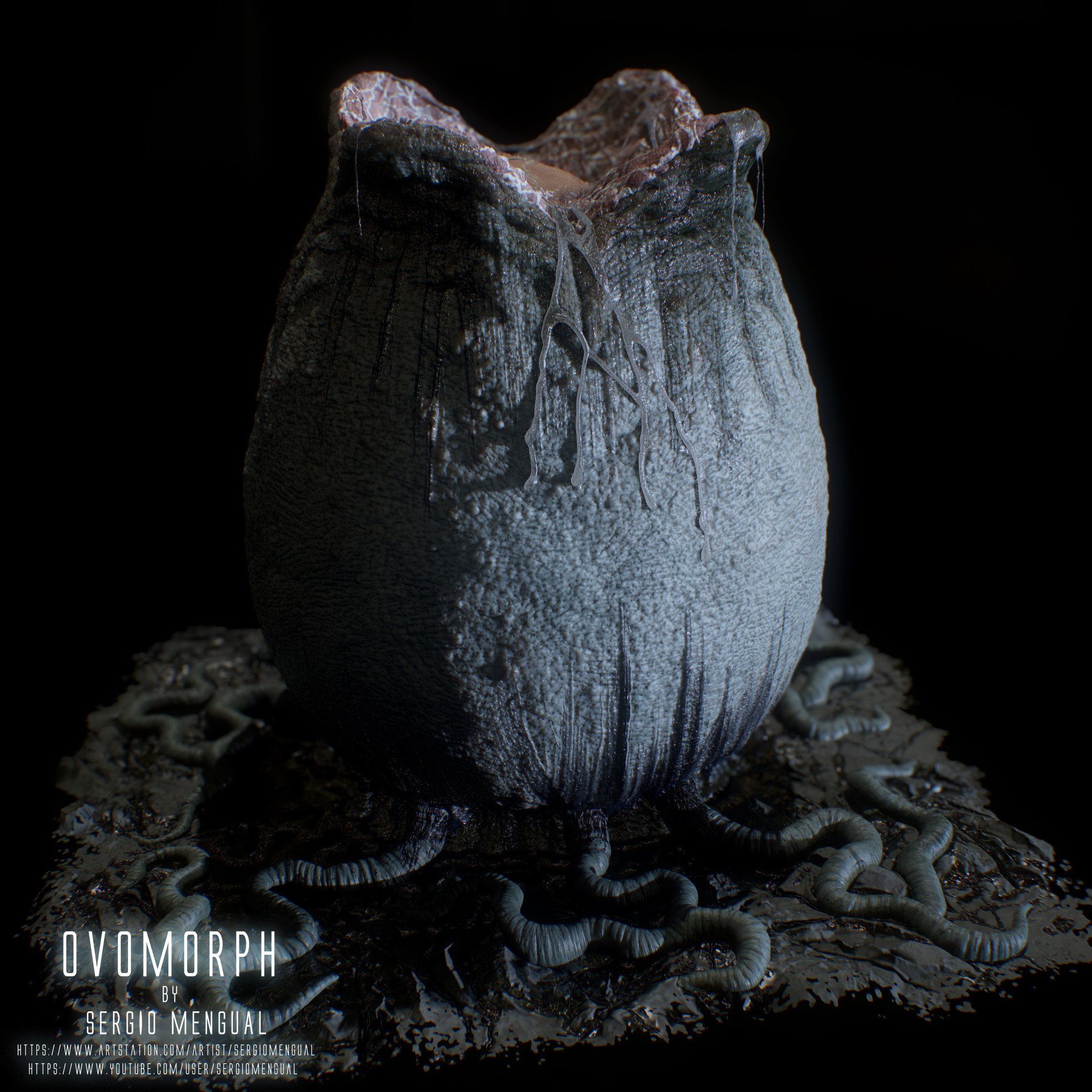 Sergio Gabriel Mengual - Alien Ovomorph by Sergio Mengual