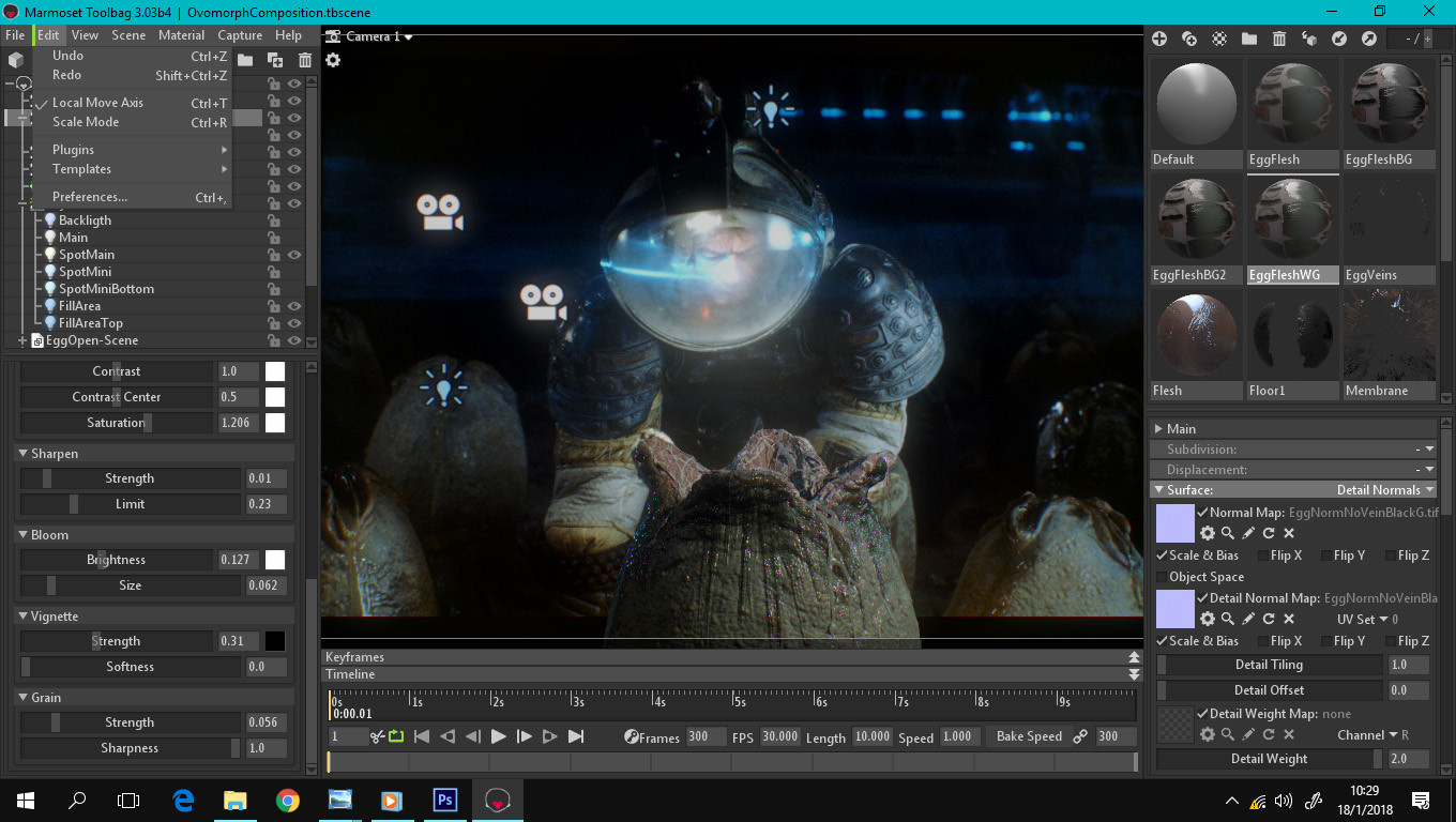 Sergio Gabriel Mengual - Alien Ovomorph by Sergio Mengual