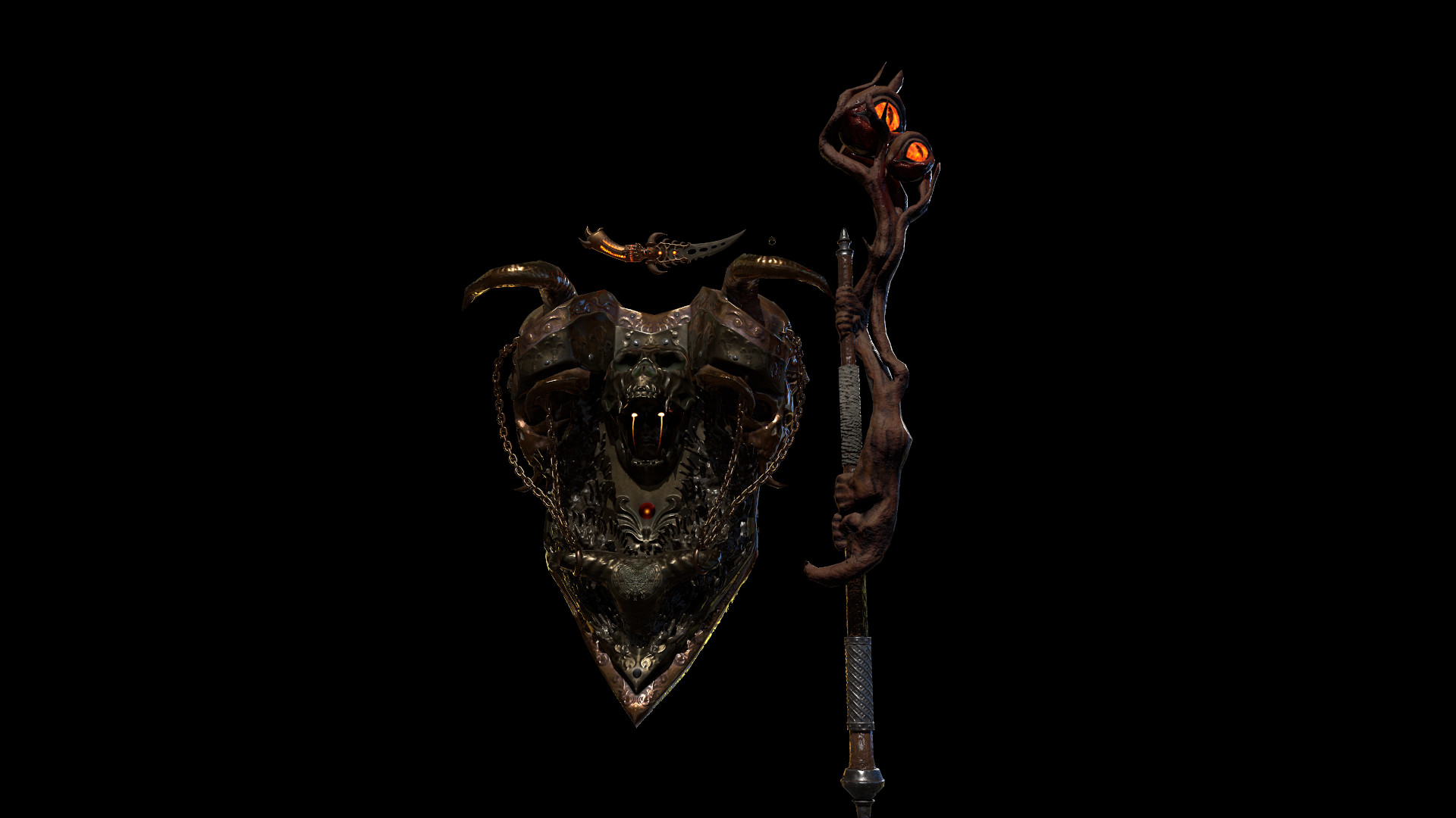 ArtStation - Necromancer's Weapons