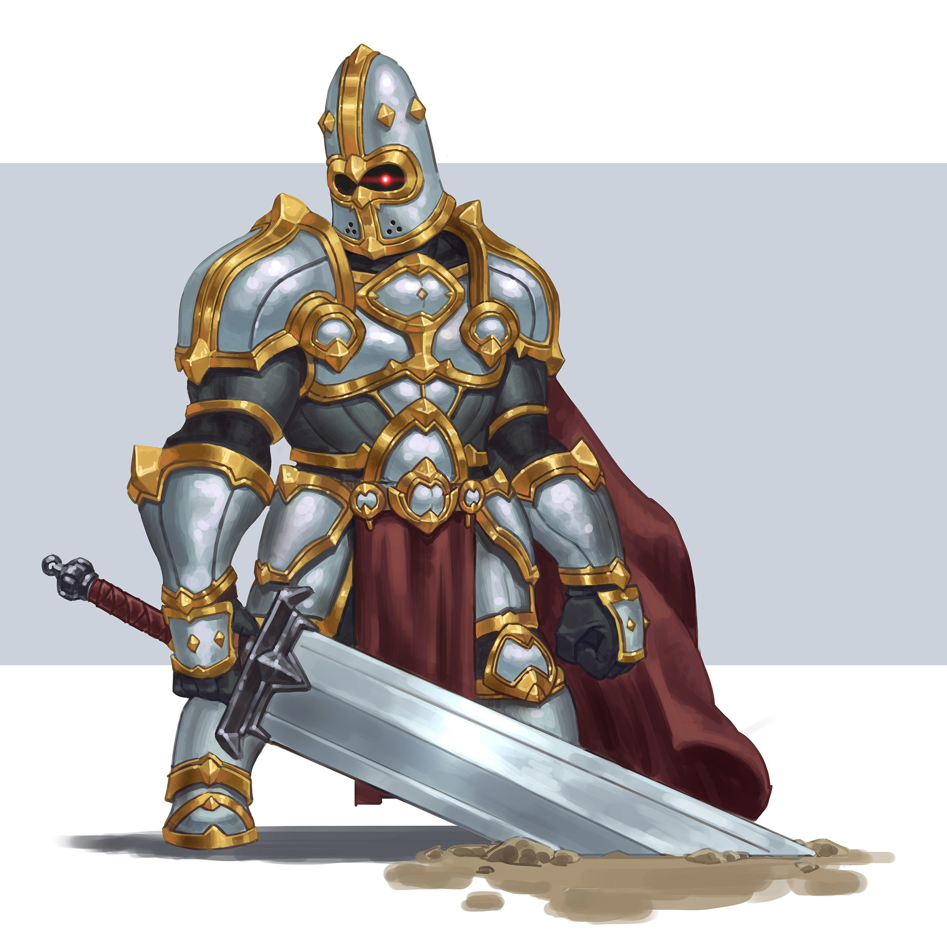 ArtStation - Golden knight