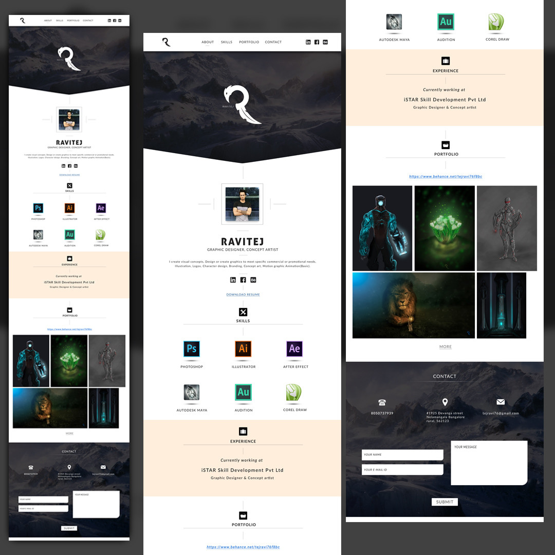 ArtStation - Web Page
