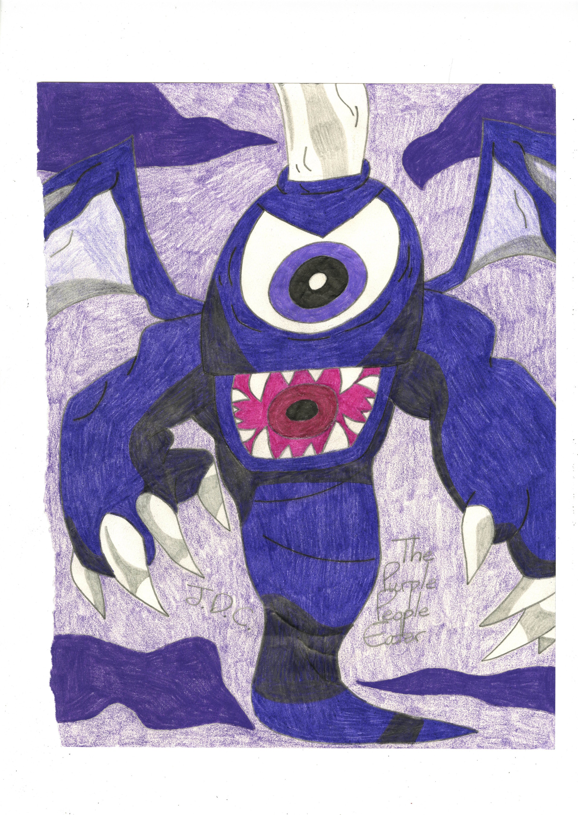 ArtStation - The Purple People Eater