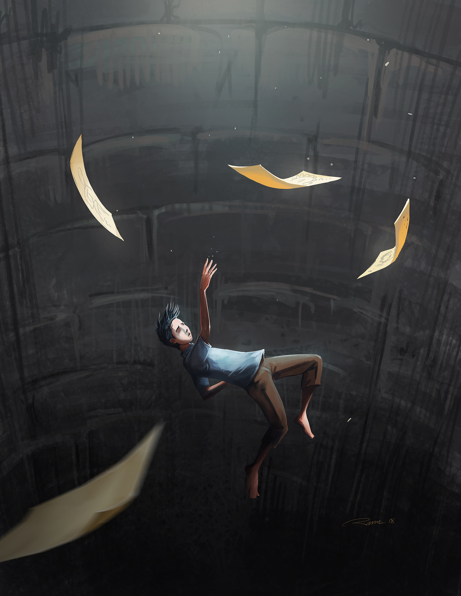 ArtStation - falling