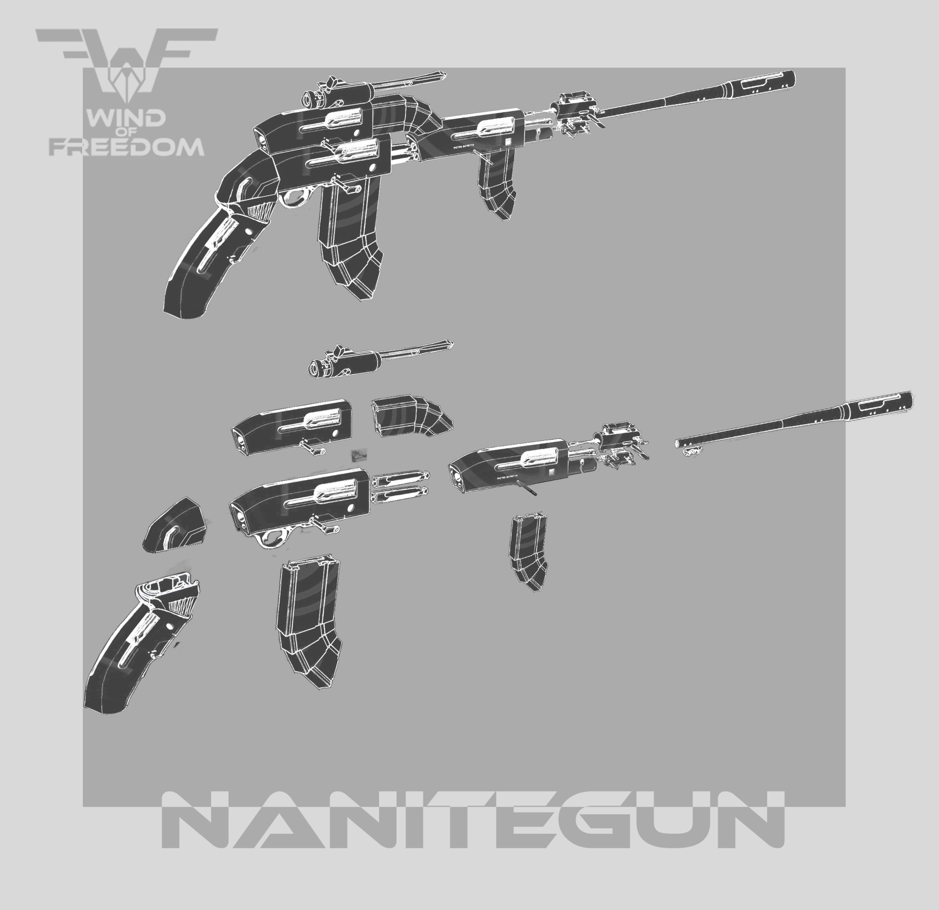 ArtStation - Nanite Gun