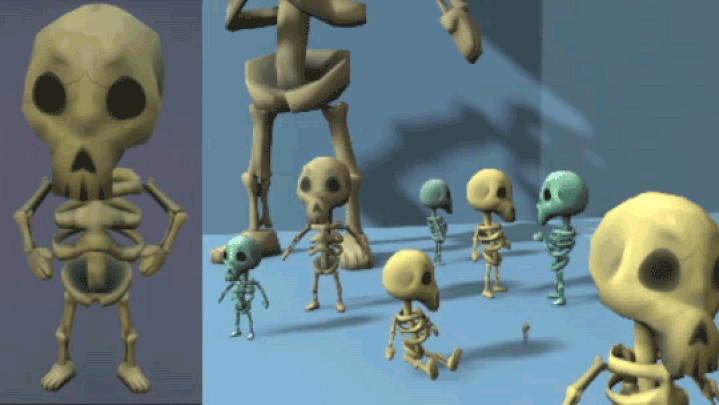 ArtStation - Skeleton Dude