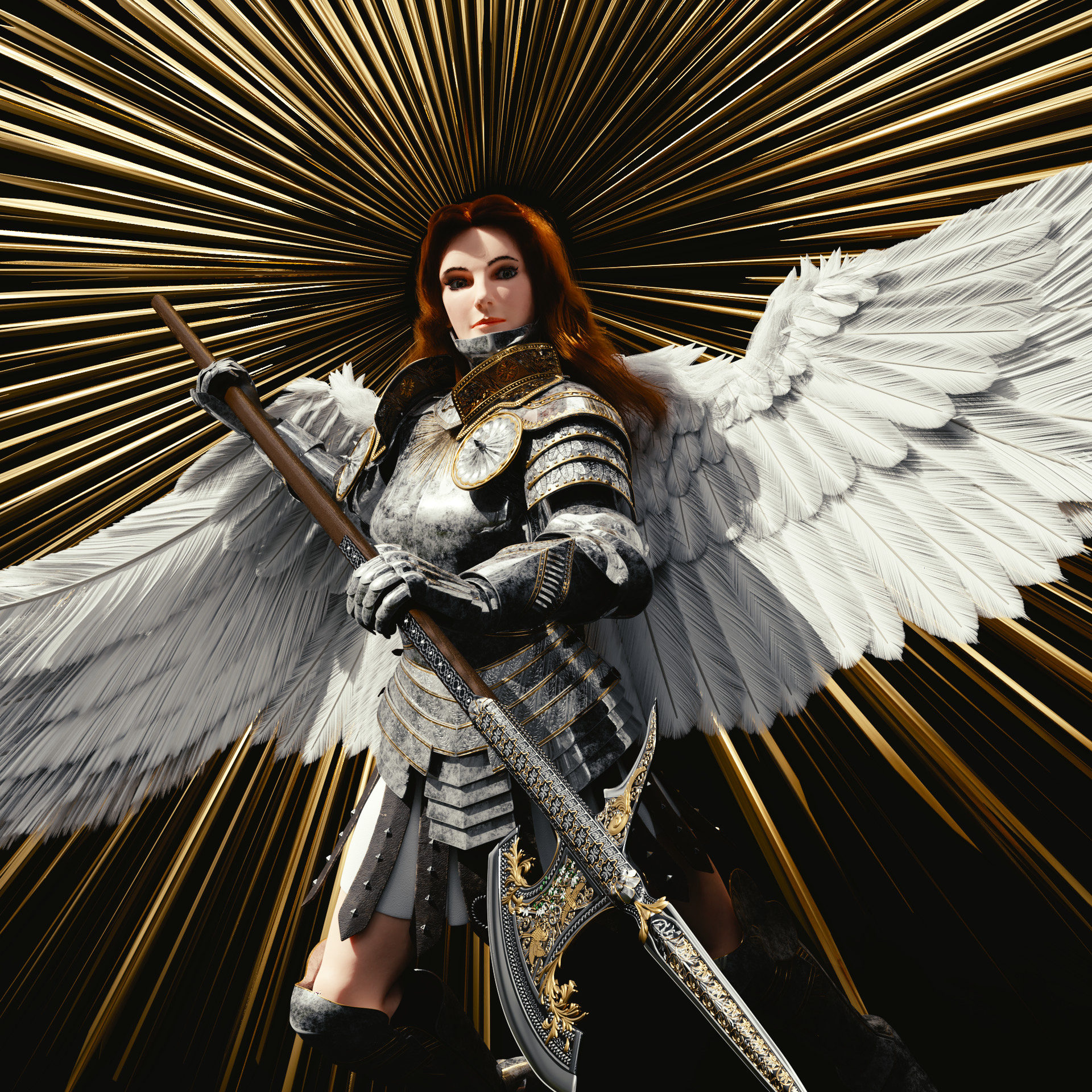 ArtStation - Angel Character Model