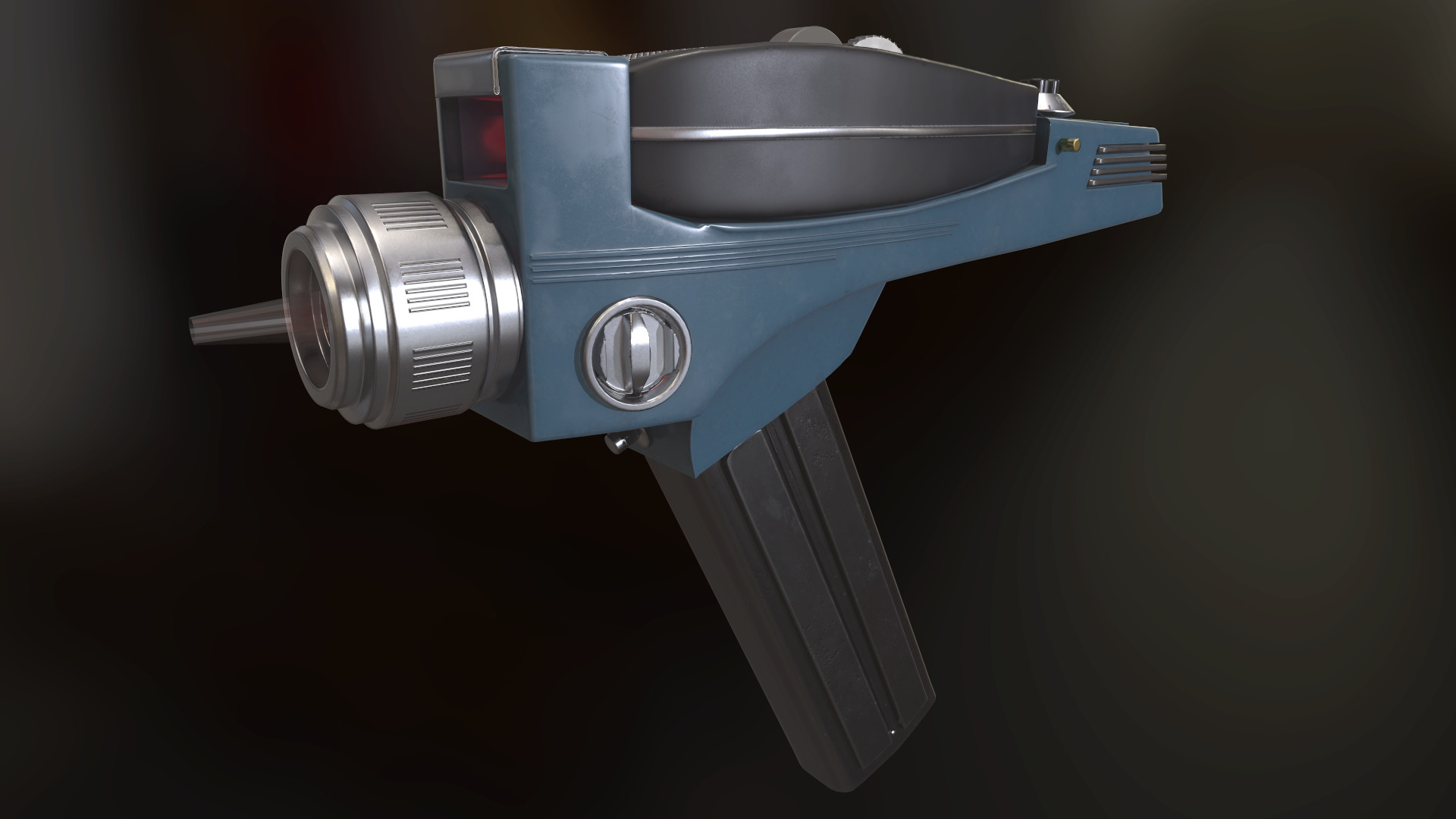 ArtStation - StarTrek Phaser Type 2 (TOS)