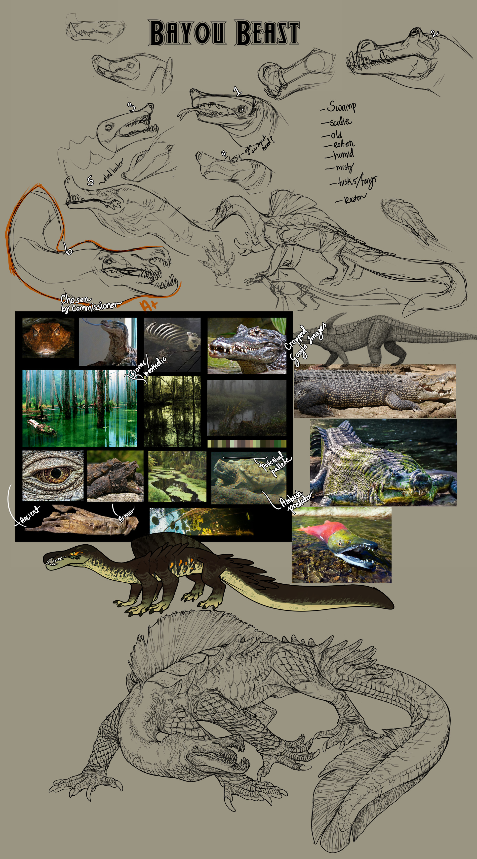 ArtStation - Moodboard critter