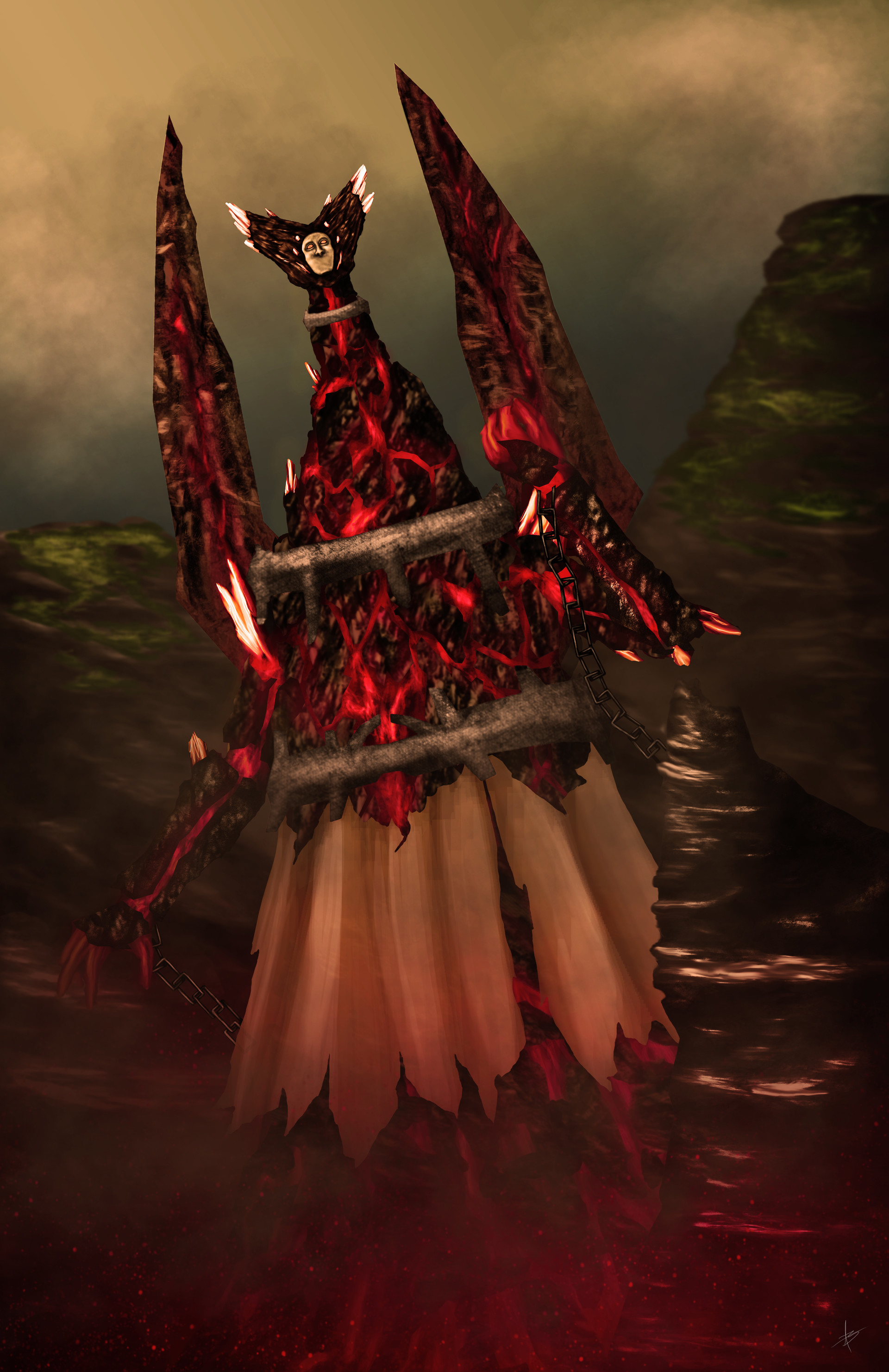 ArtStation - Ethrahs the god of earth