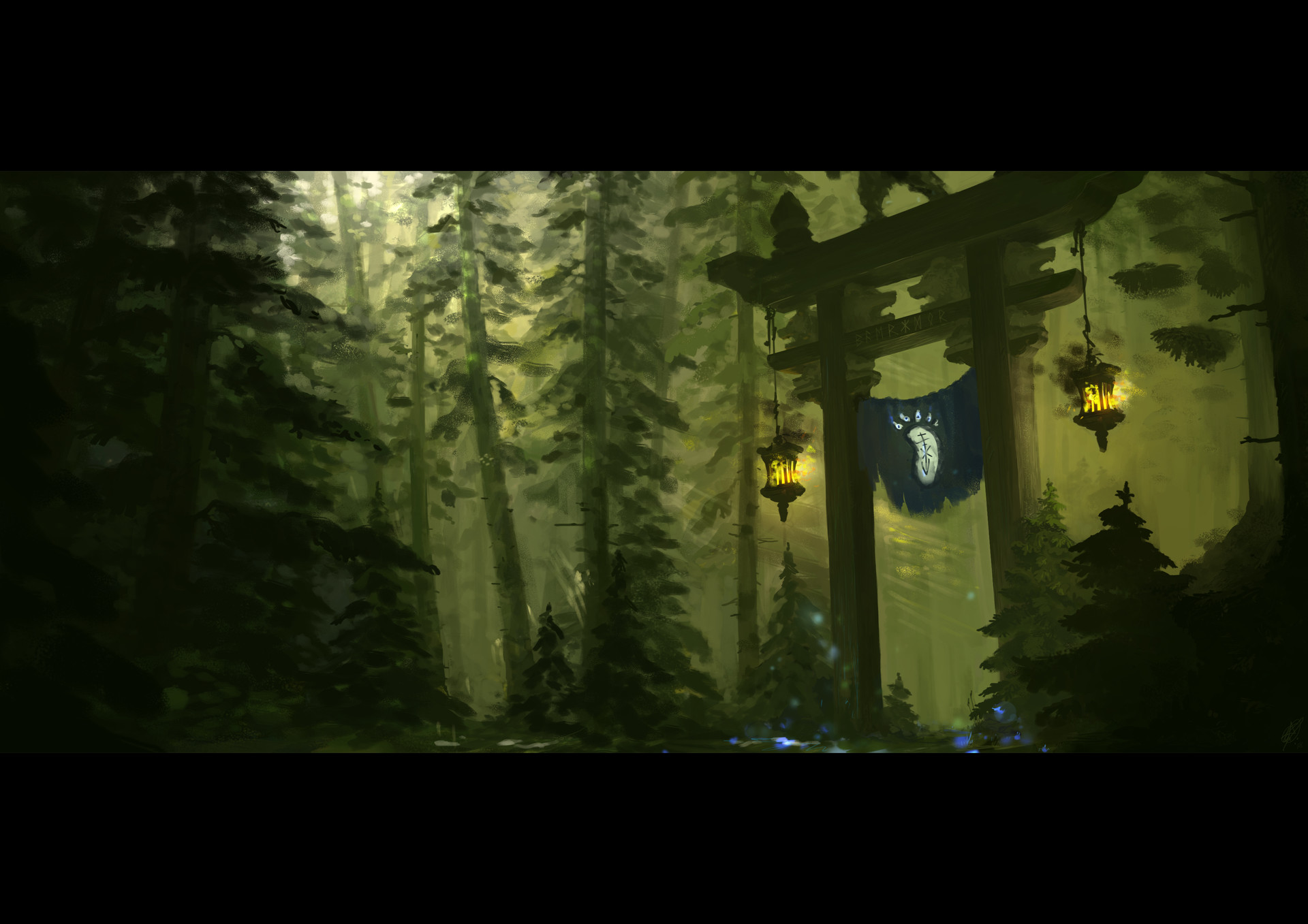 ArtStation - Forest Gate