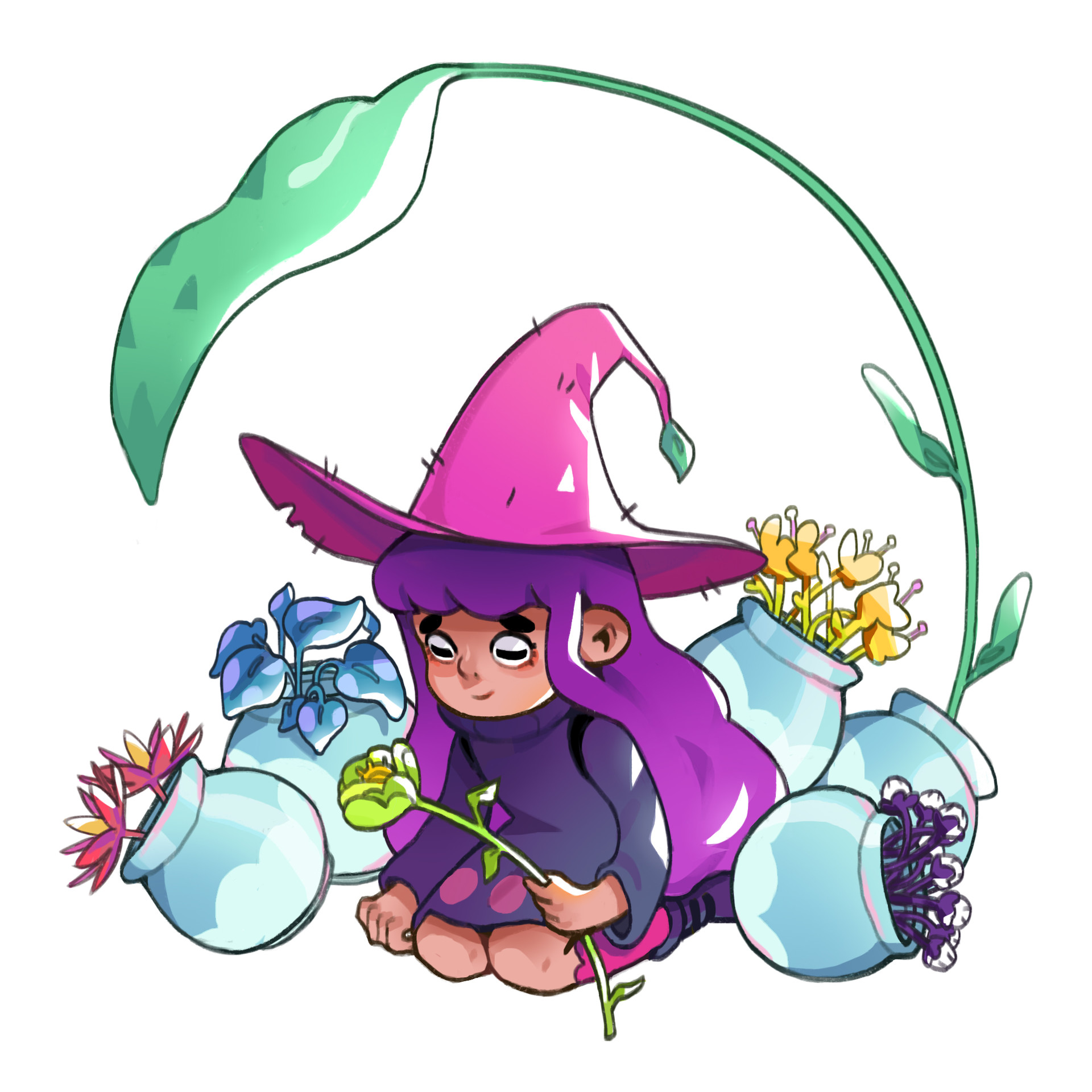 ArtStation - Plant witch