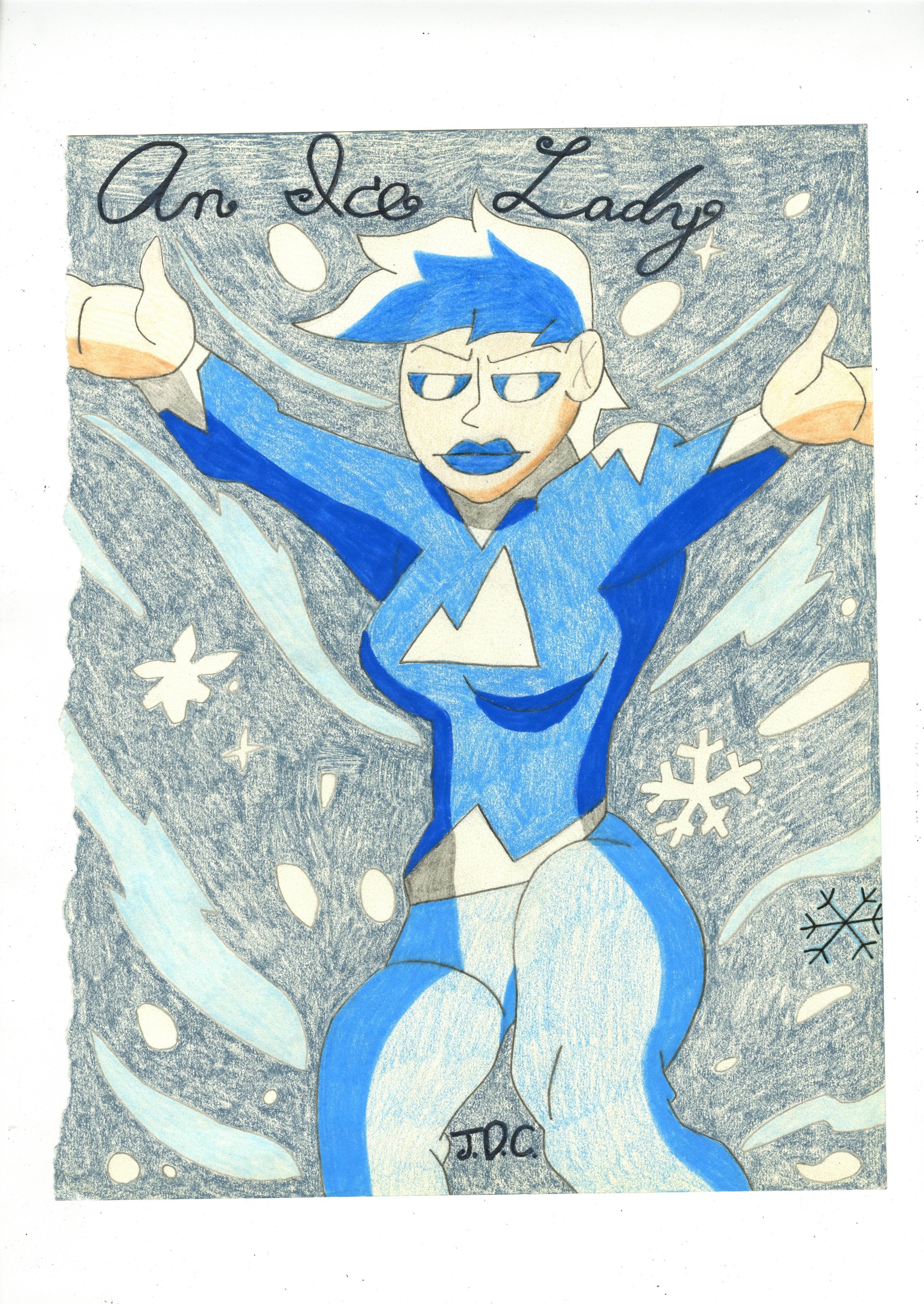 ArtStation - An Ice Lady