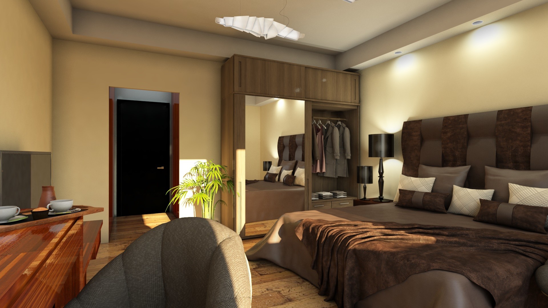 ArtStation - Hotel room 360