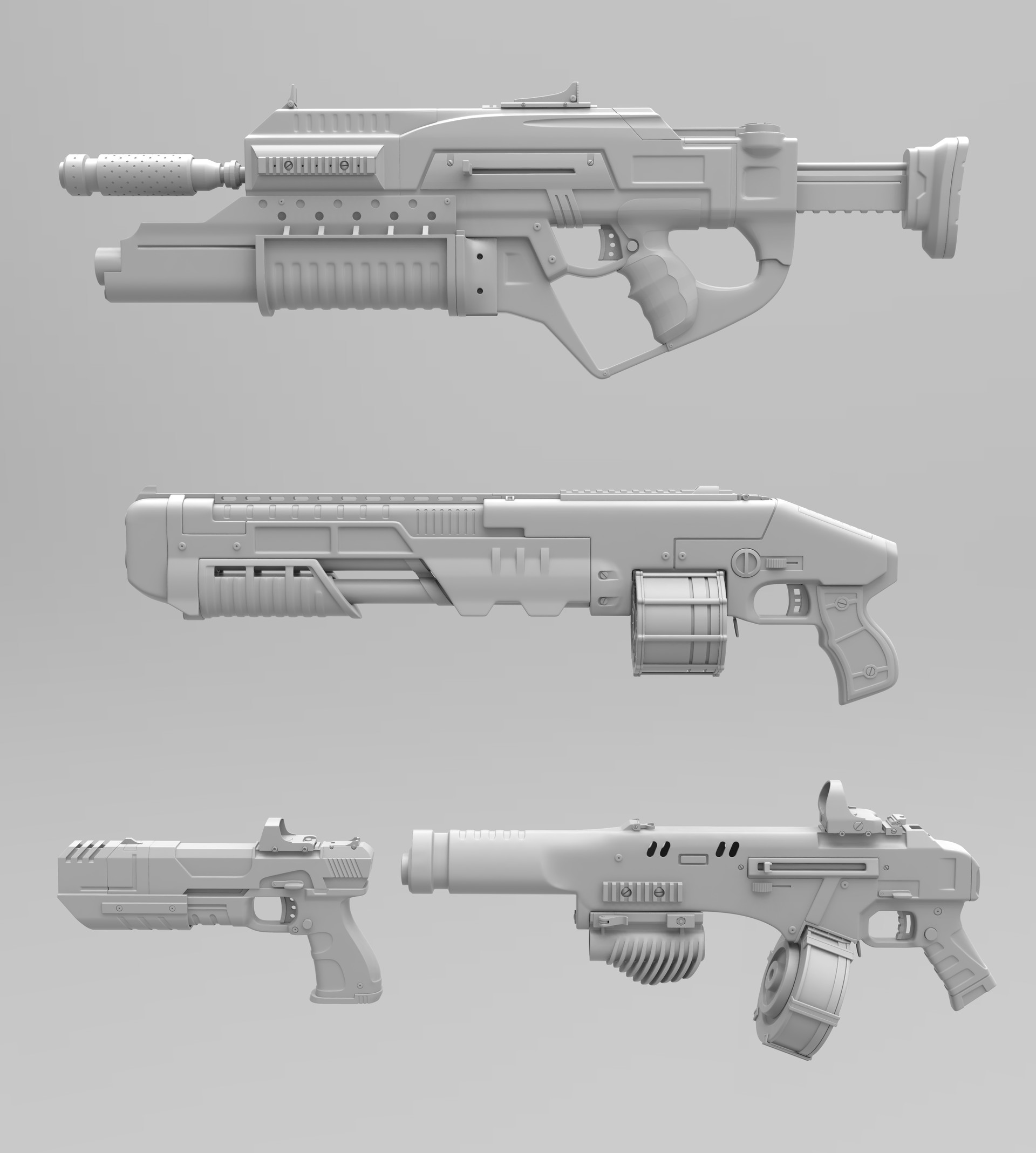ArtStation - Guns