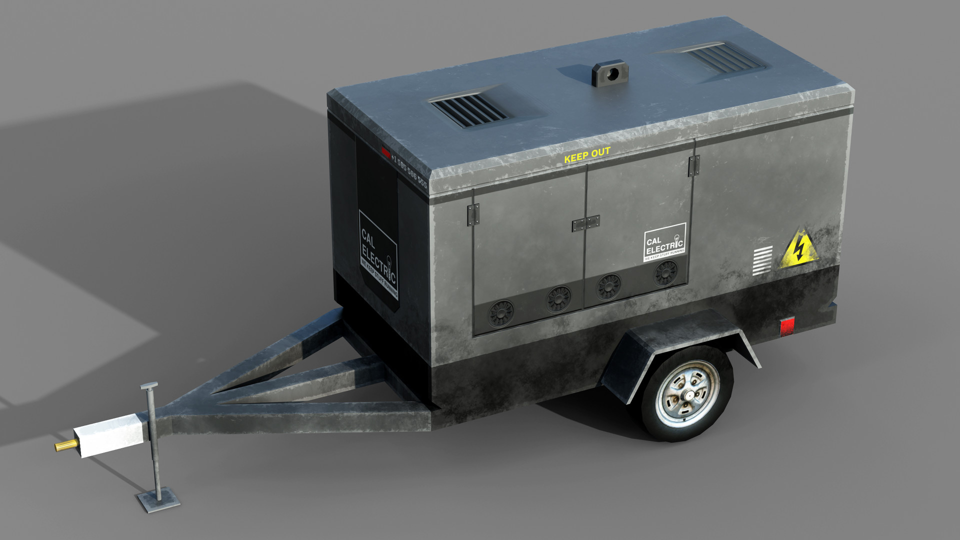 ArtStation - Mobile Power Unit