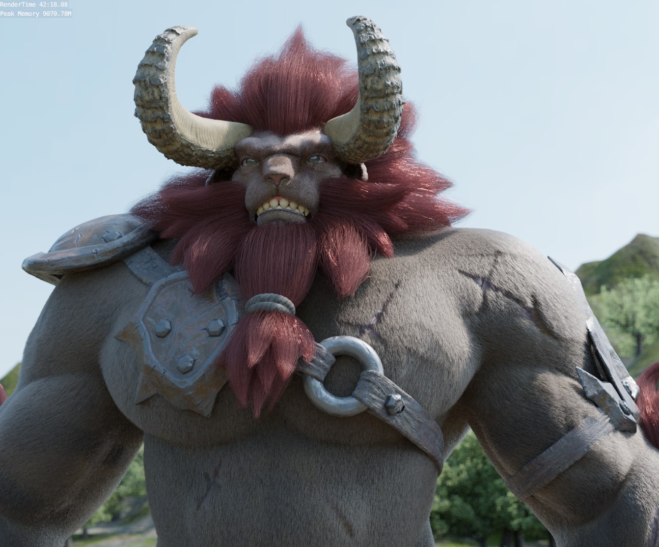 José Nicolás Carrizales Rivera "Nikko3d" - Lynel from Zelda The Breath ...