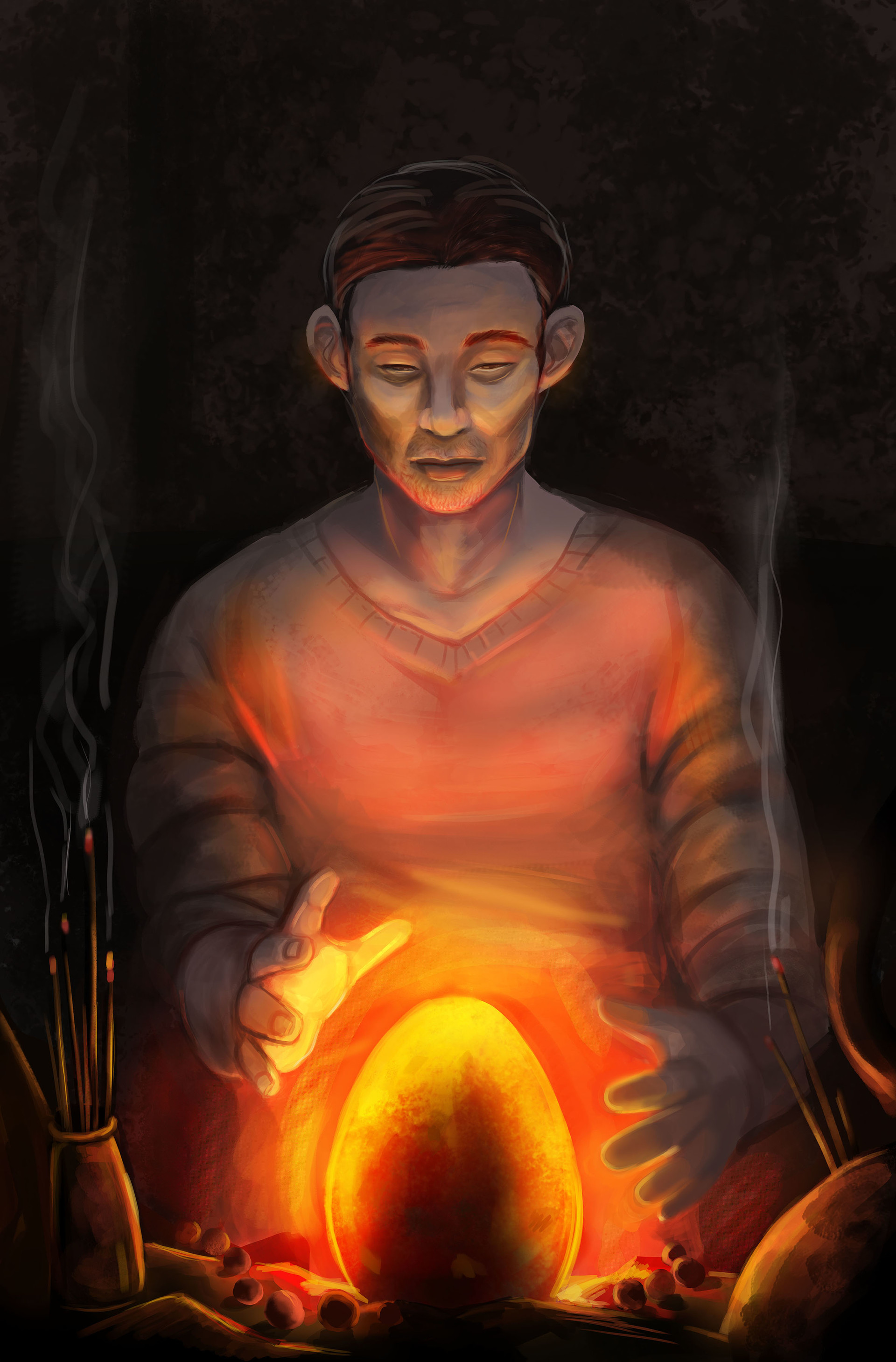 ArtStation - Phoenix egg