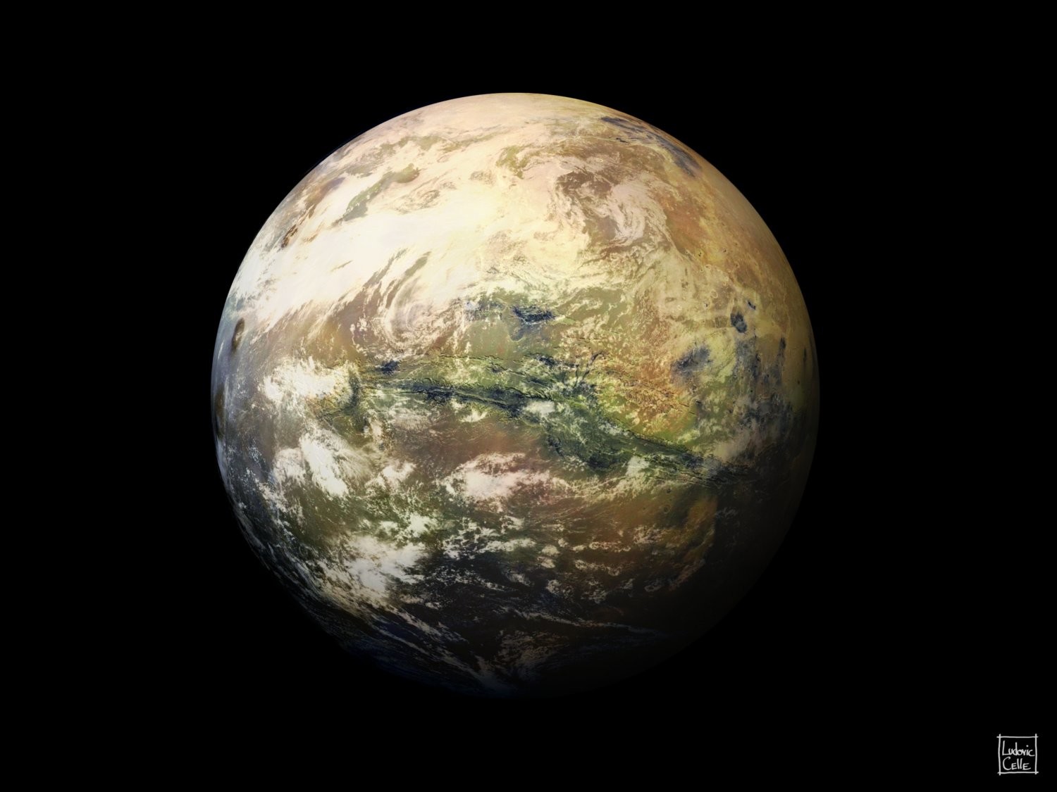 ArtStation - Mars - Green Mars