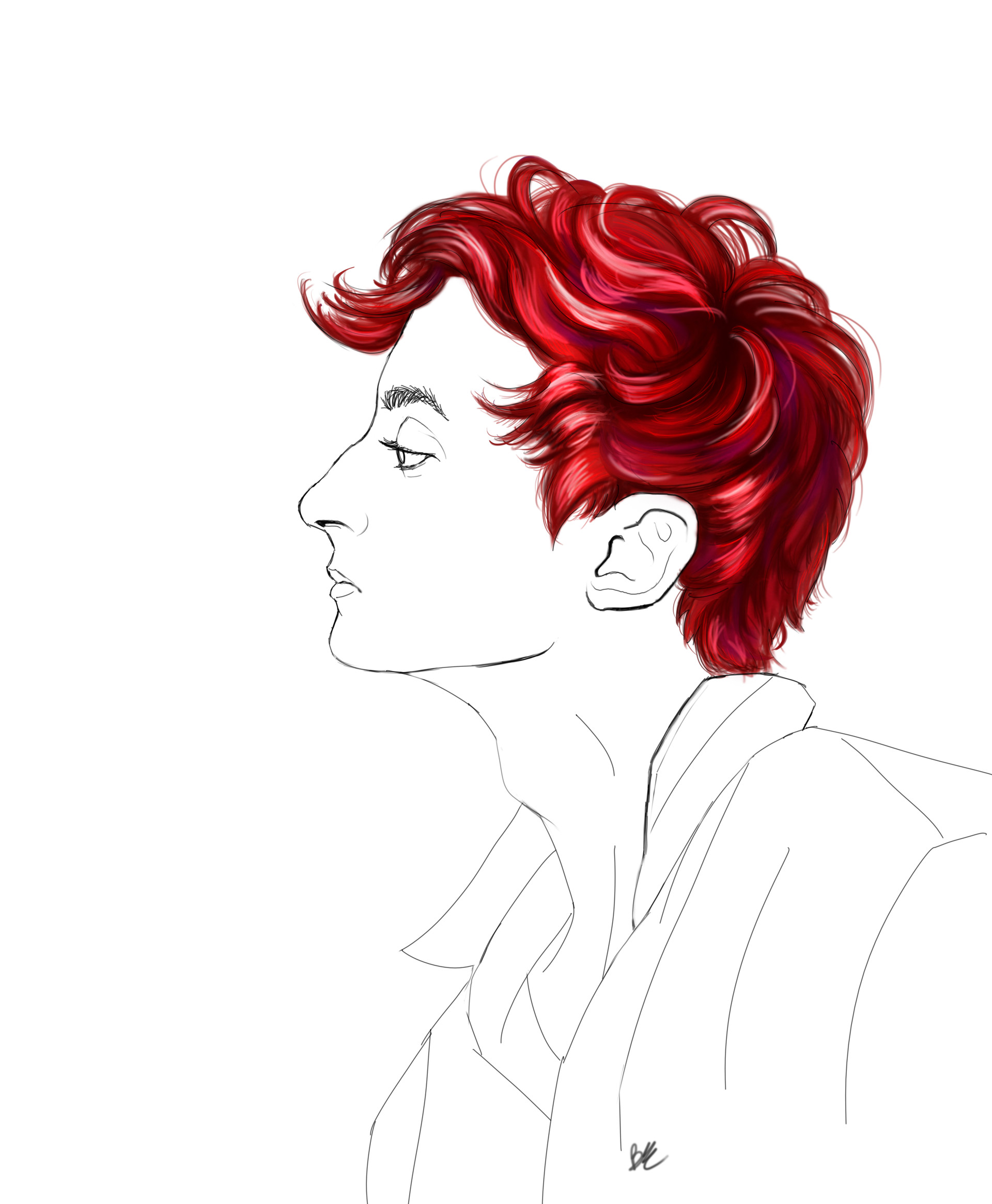 ArtStation - Red Head