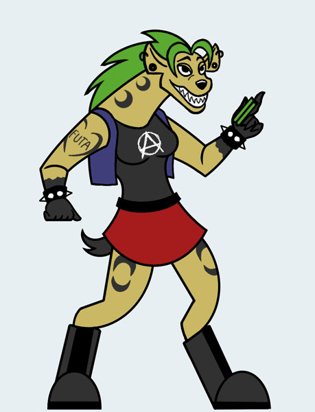 ArtStation - Punk Hyena