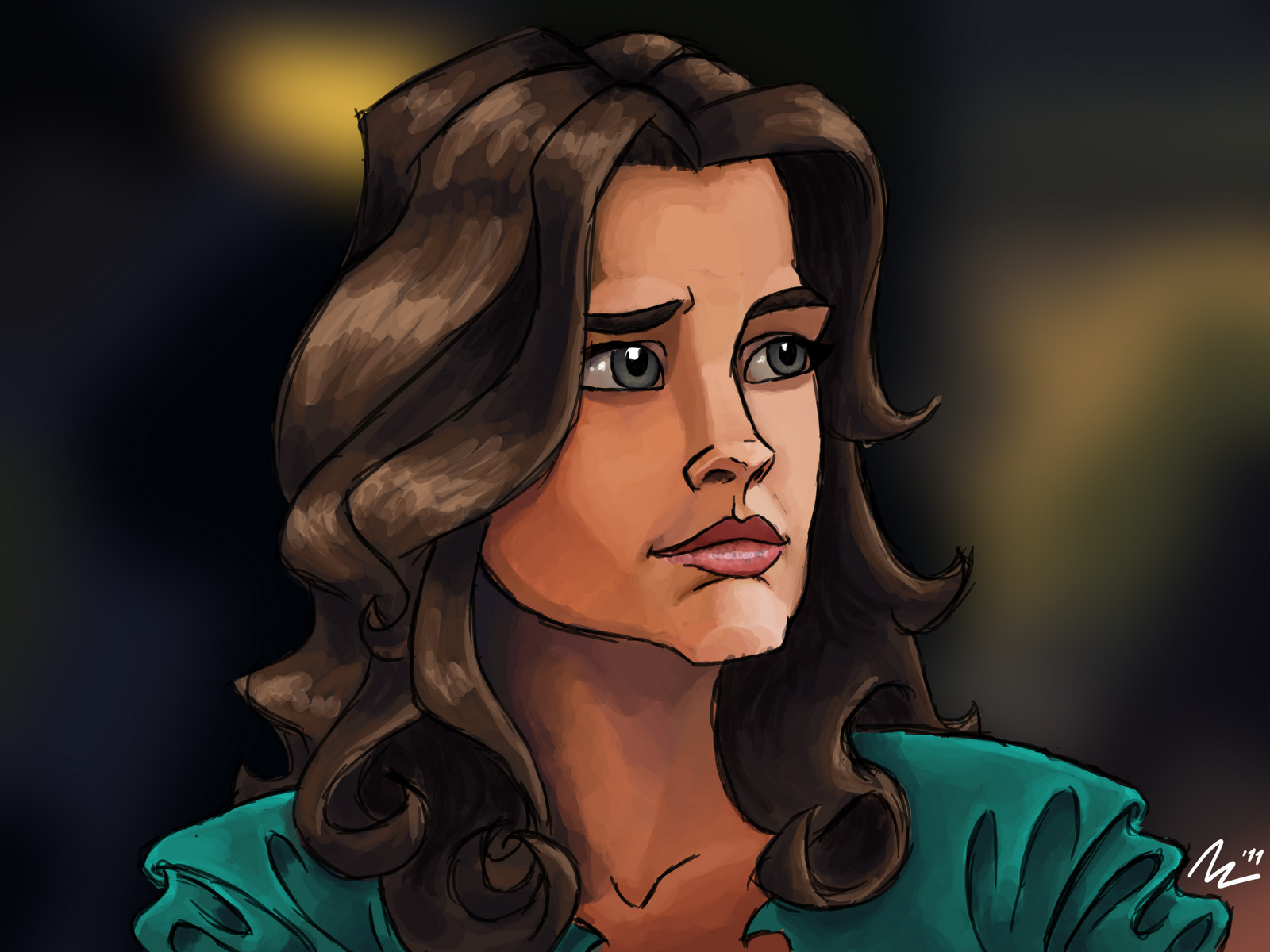 Cobie Smulders Model Portfolio