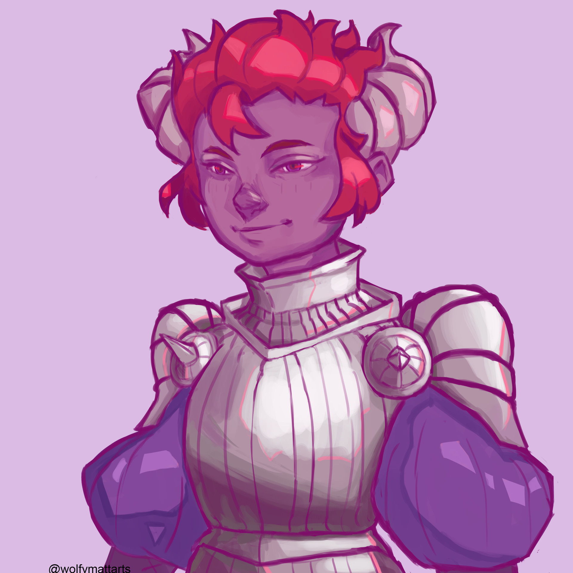 ArtStation - Horned Knight