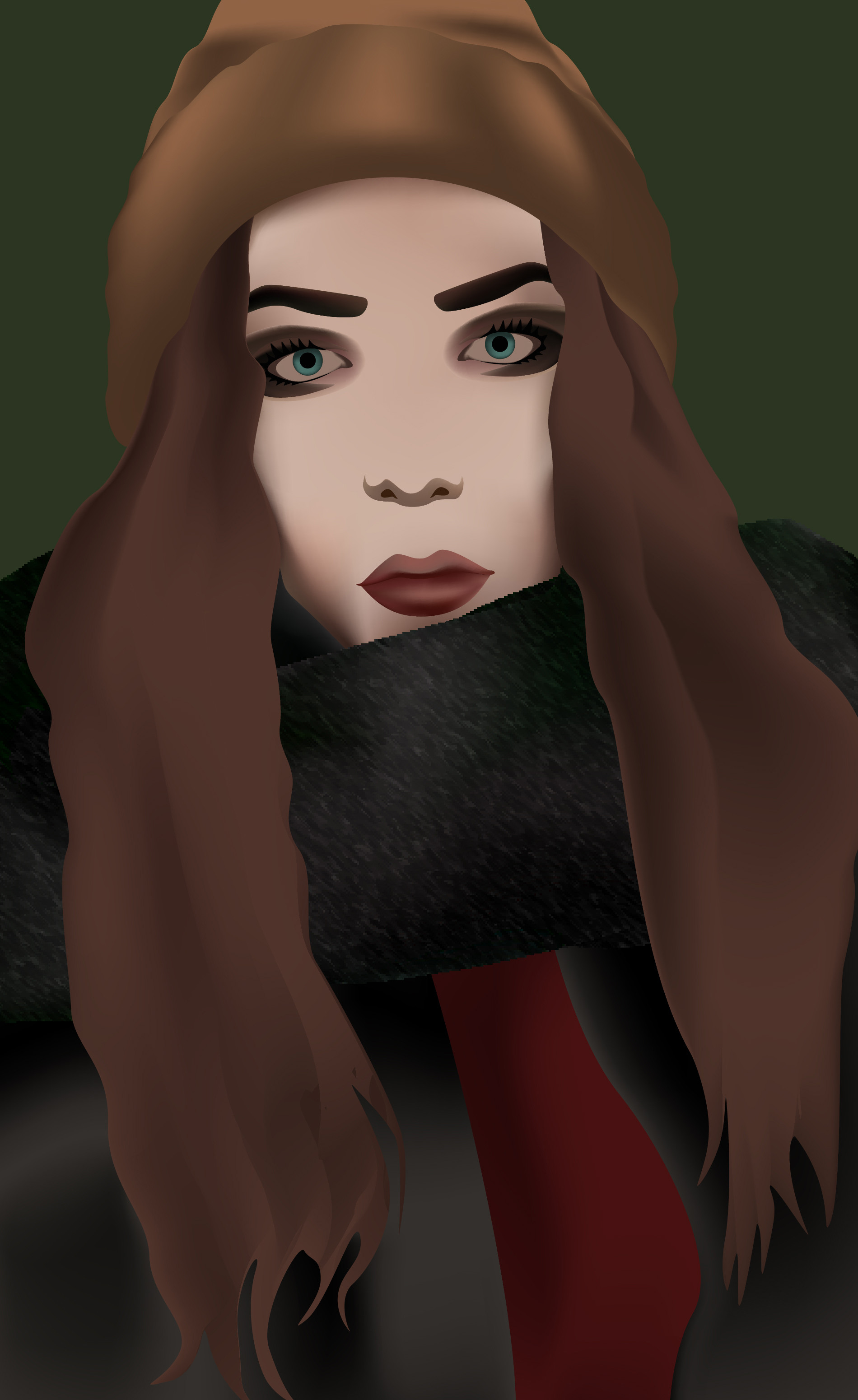 Kelly Thompson - Practice with gradient mesh