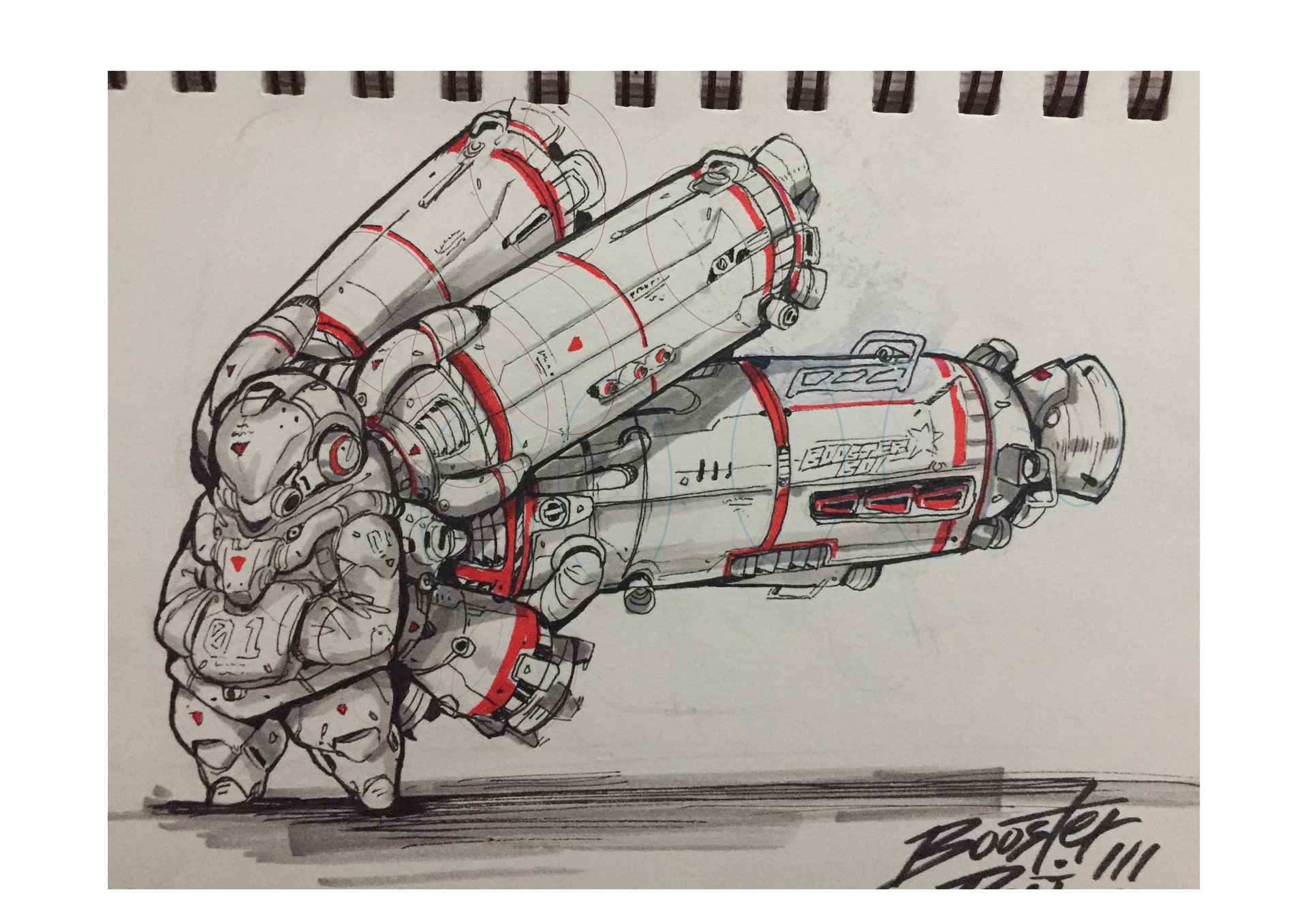 Eriko Pedojan - Booster Boy mkII