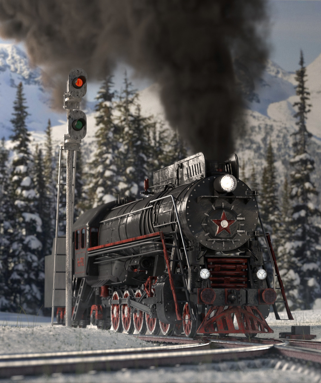 ArtStation - Train Project