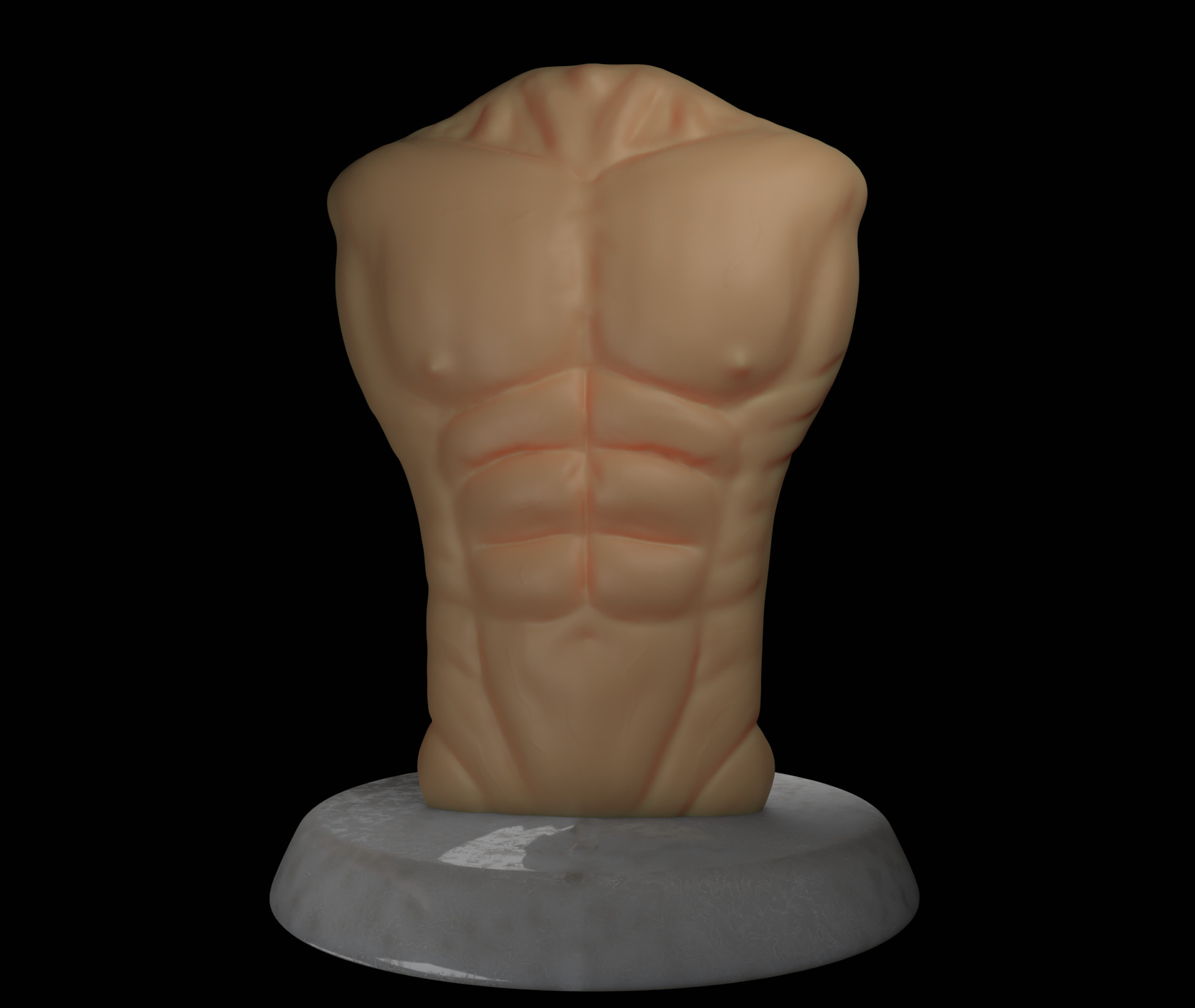 ArtStation - Simple Male Torso
