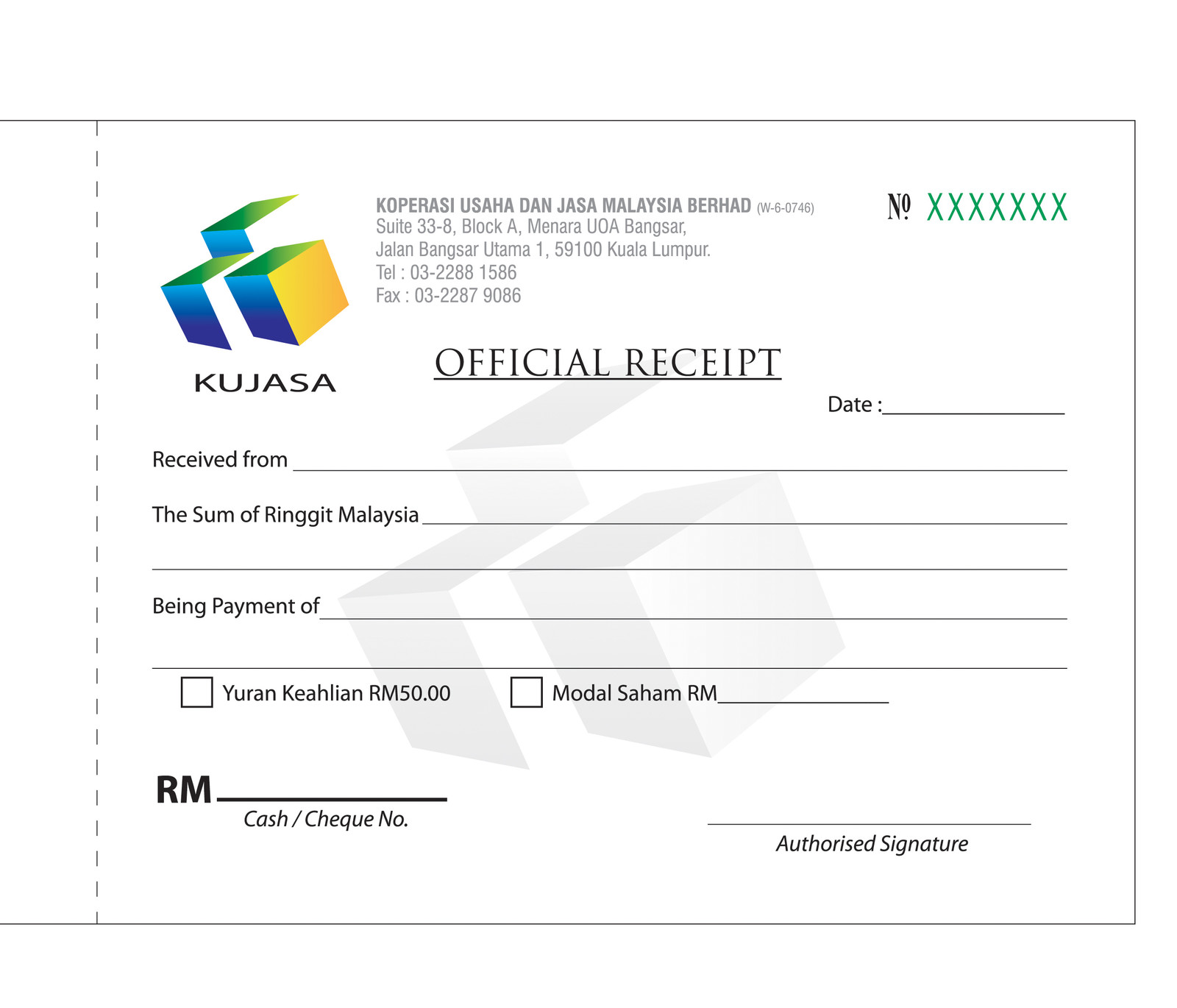 Kiren Hamid - artwork for Koperasi Usaha dan Jasa Malaysia Berhad