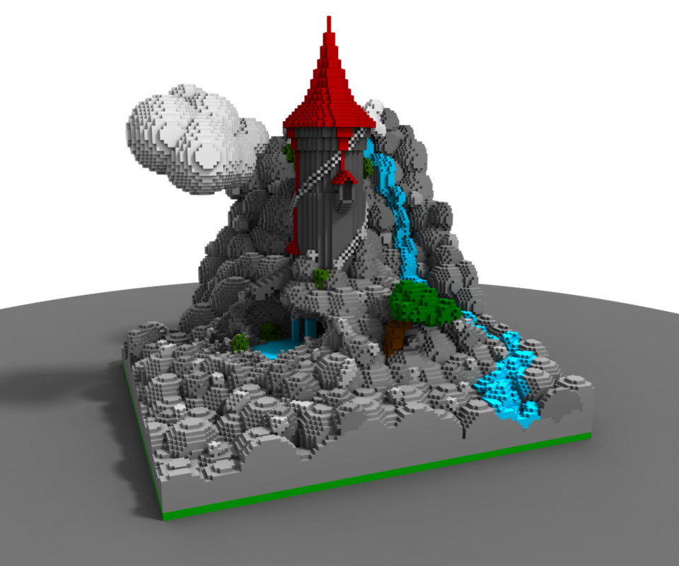 ArtStation - Wizarding Tower