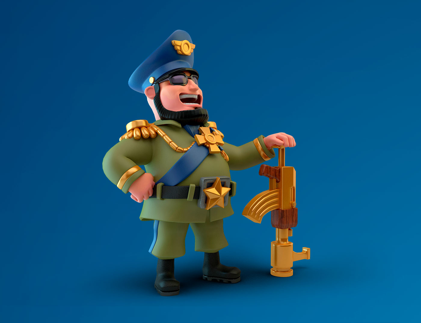 ArtStation - Character for Clash Tyrane