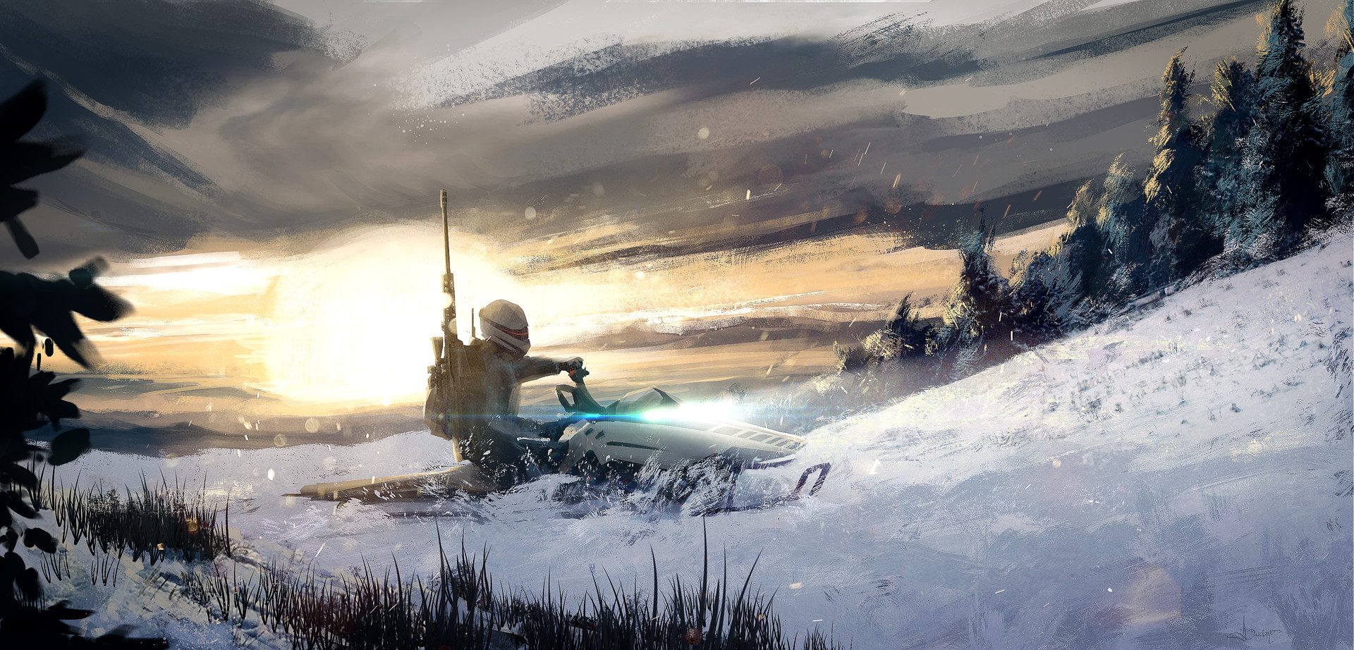 ArtStation - Hunting day