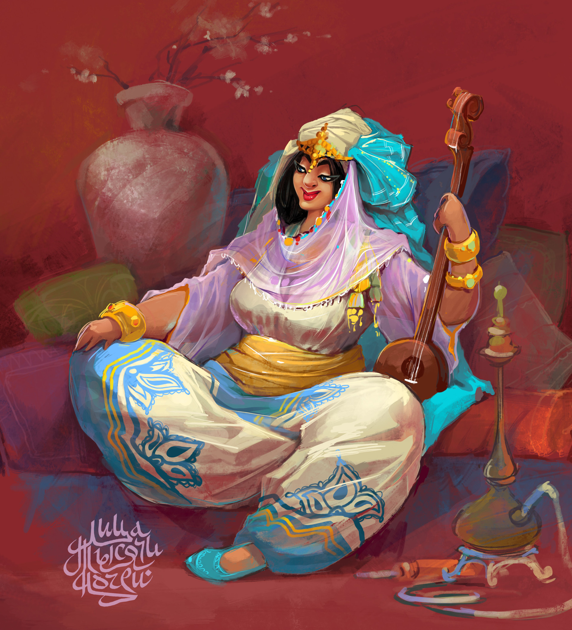 ArtStation - Sultan's wife