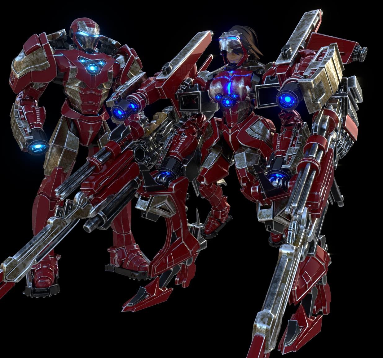 ArtStation - IRON man design