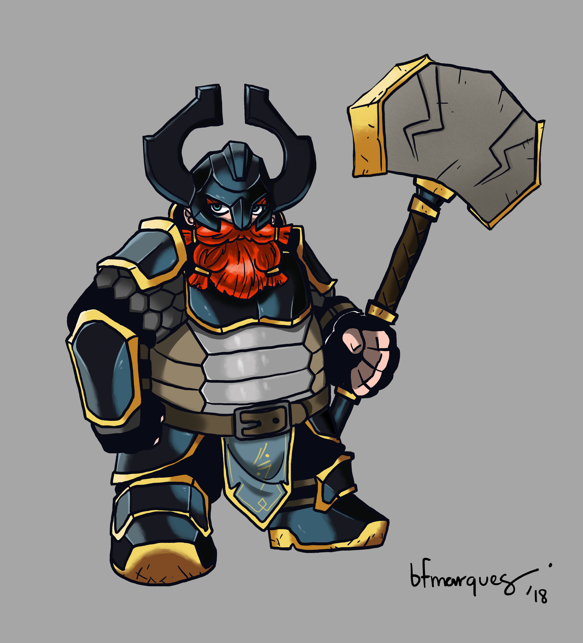 ArtStation - RPG Character Concept - Jörn Stefan