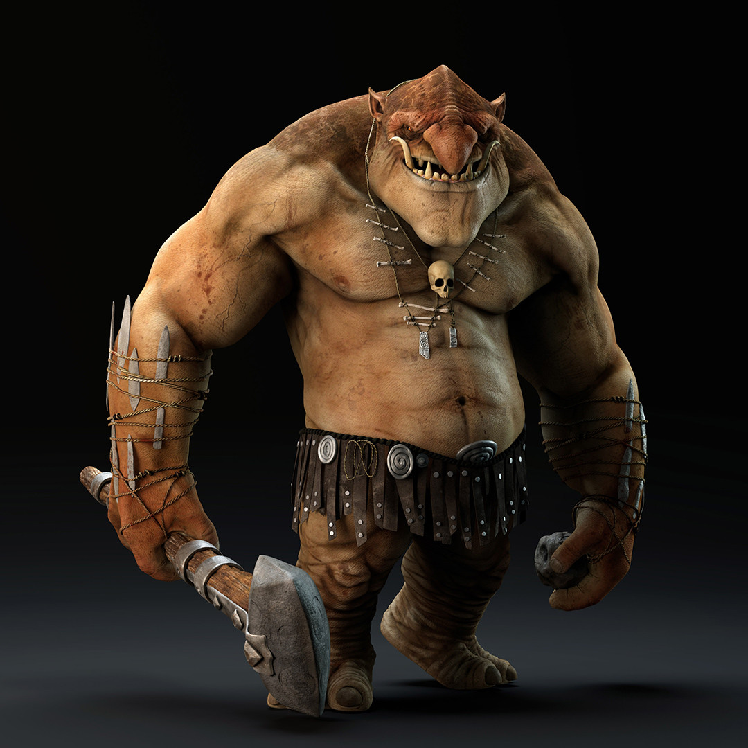 ArtStation - Mountain Troll