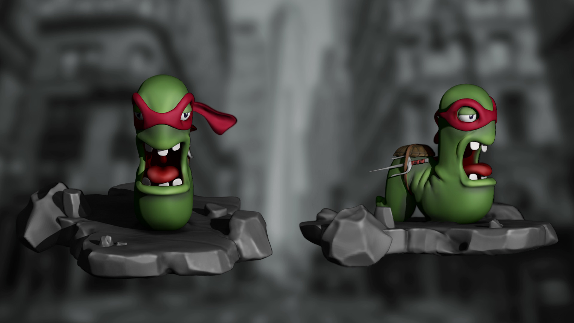 Albert Martín - Teenage Mutant Ninja Worm