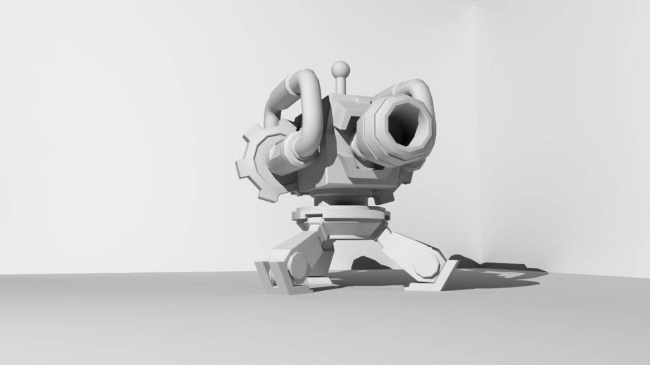 Rich Stroud - Heimerdinger's Apex Turret 3D Model