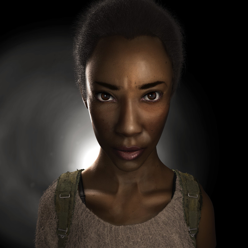 ArtStation - Sasha- The Walking Dead
