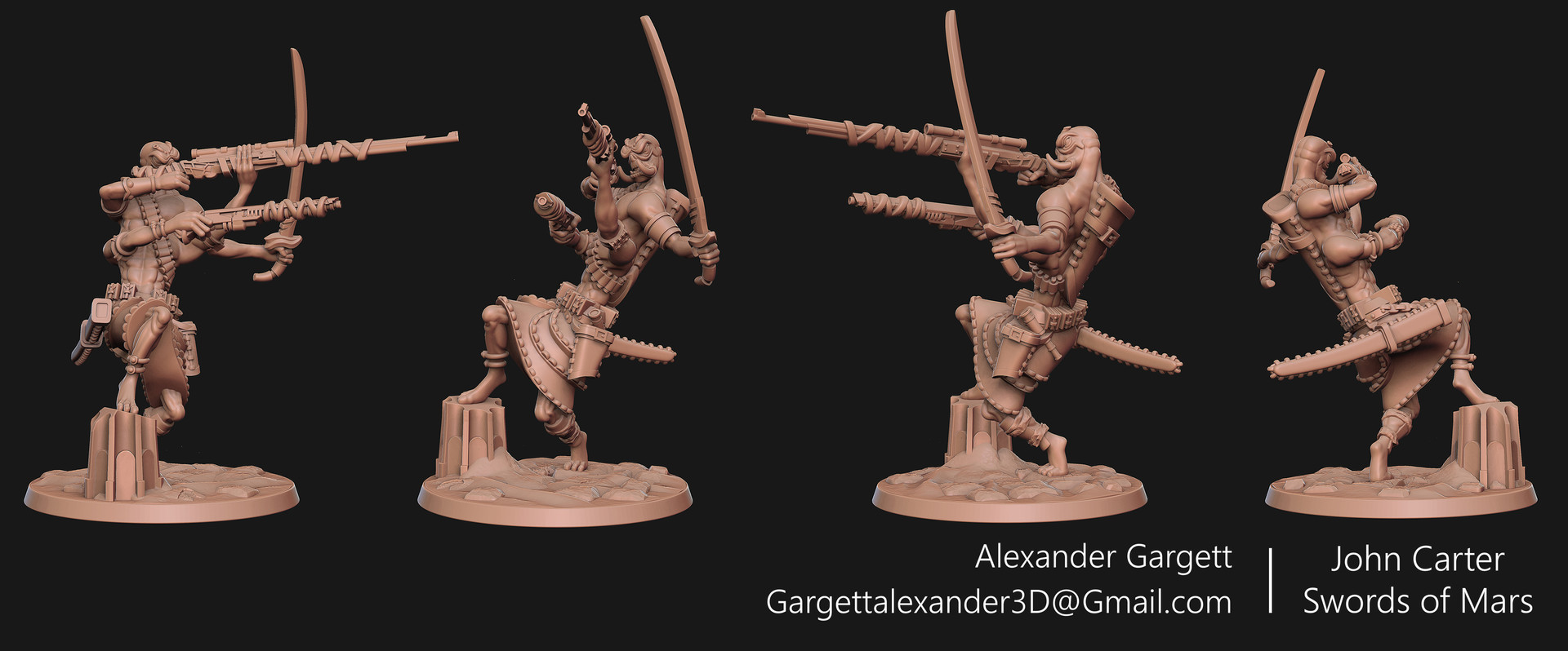 John Carter Thark Rifle