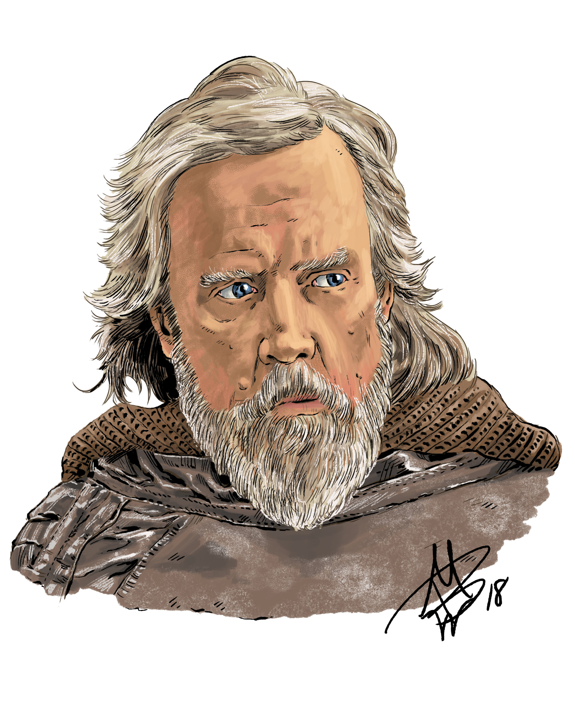ArtStation - Old Luke